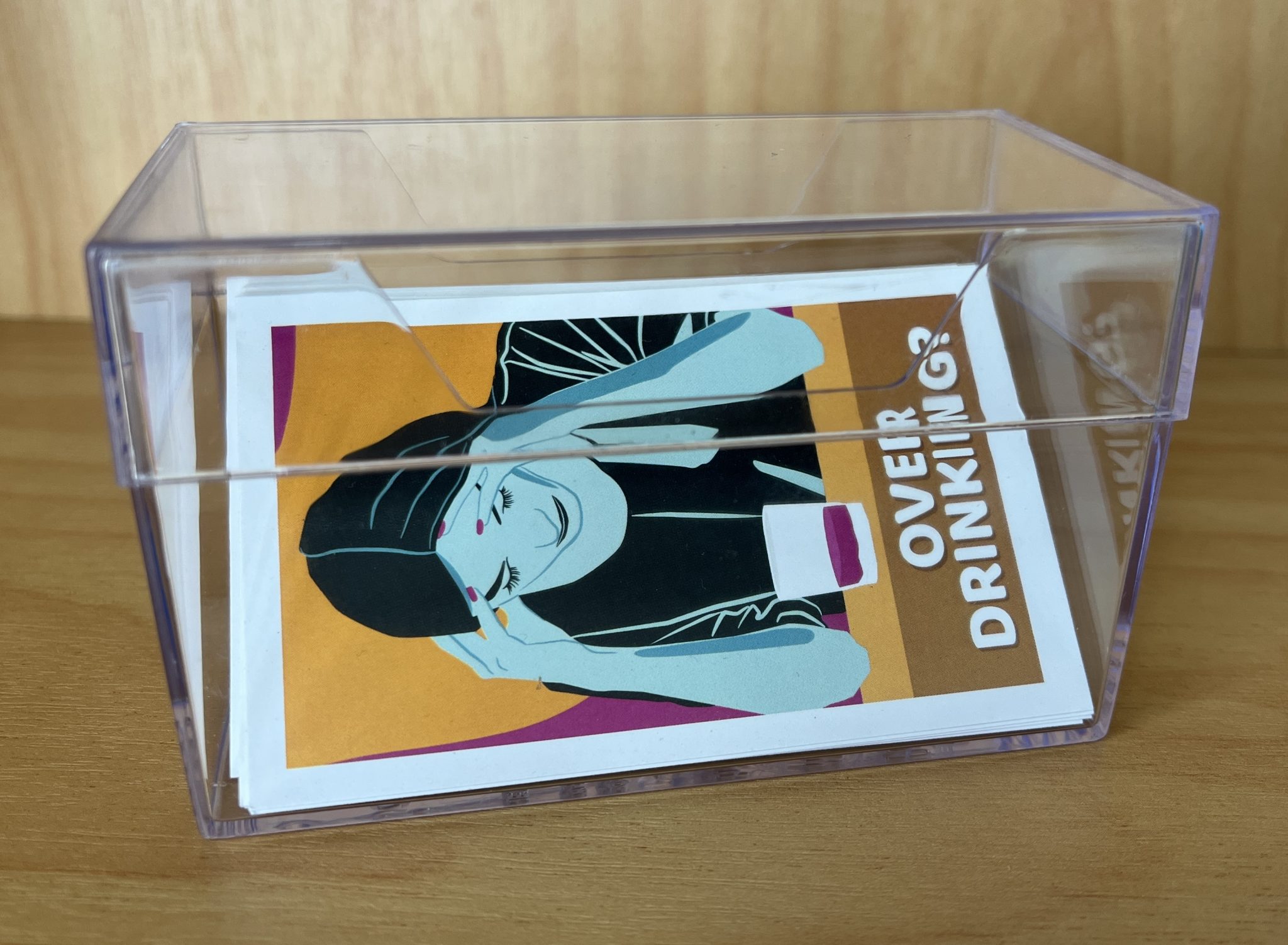 Plastic Business Card Holder - Alcoholics Anonymous Aotearoa/New Zealand
